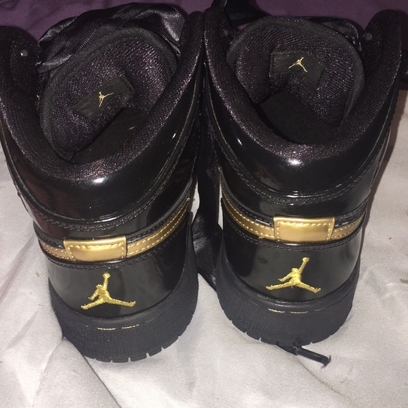 Jordan | Shoes | 203 Gold And Black Air Jordan | Poshmark